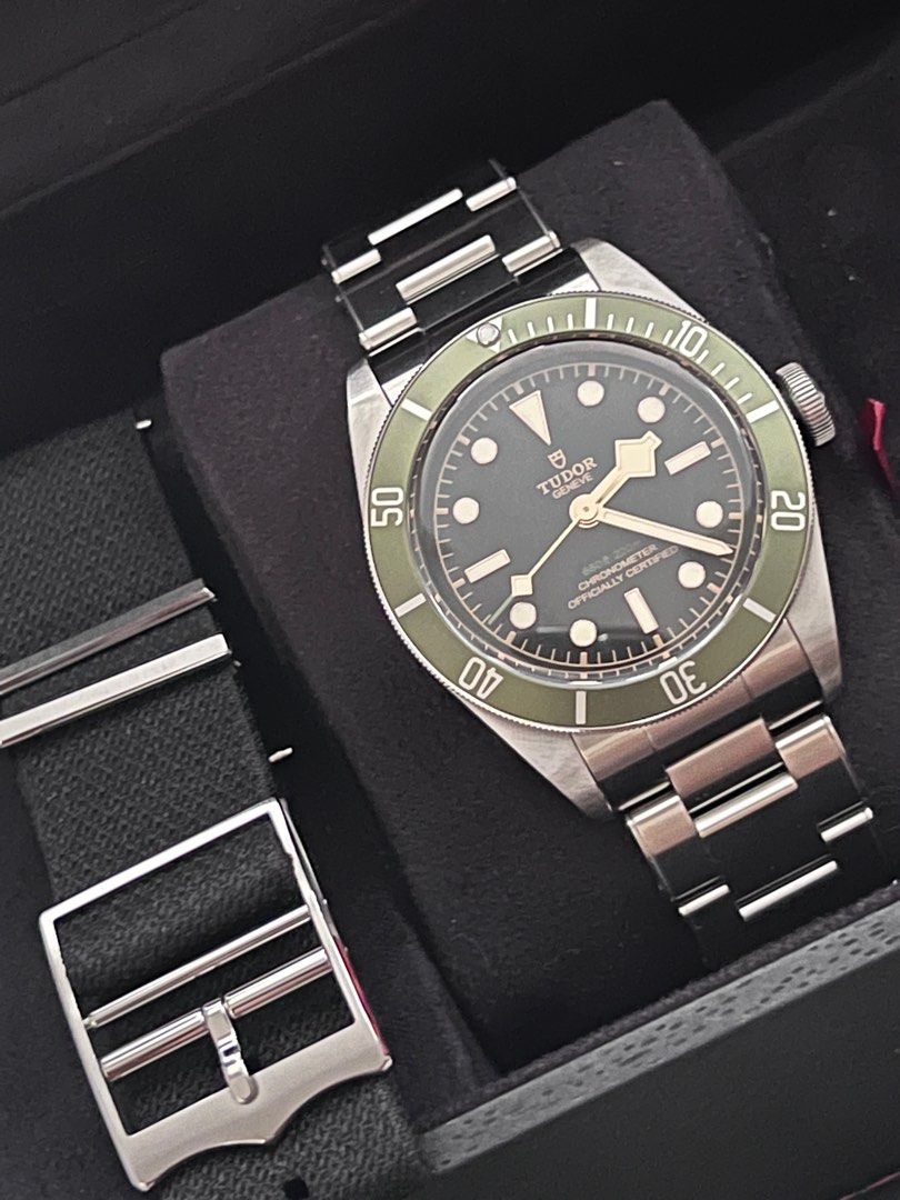 Tudor Black Bay Harrods Exclusive Stainless Steel Automatic Watch 41mm ...