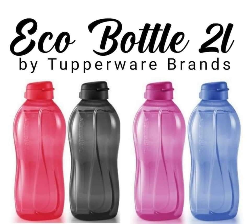 Tupperware Giant Eco Bottle 2L, Furniture & Home Living, Kitchenware ...