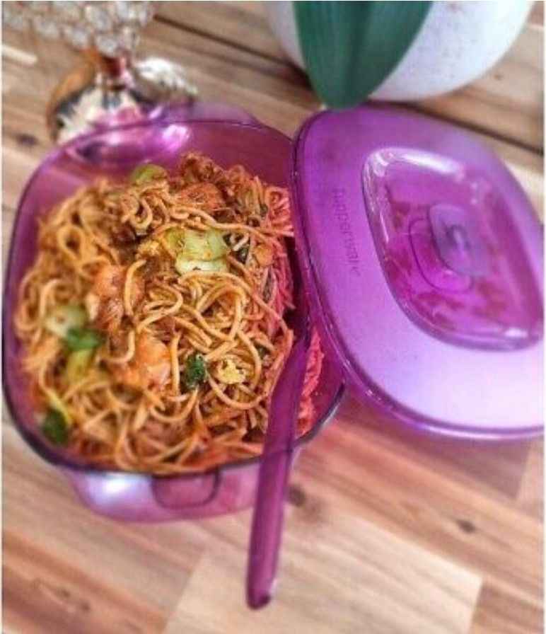 Tupperware Purple Royale Crystalline Soup Server (1), Furniture & Home ...