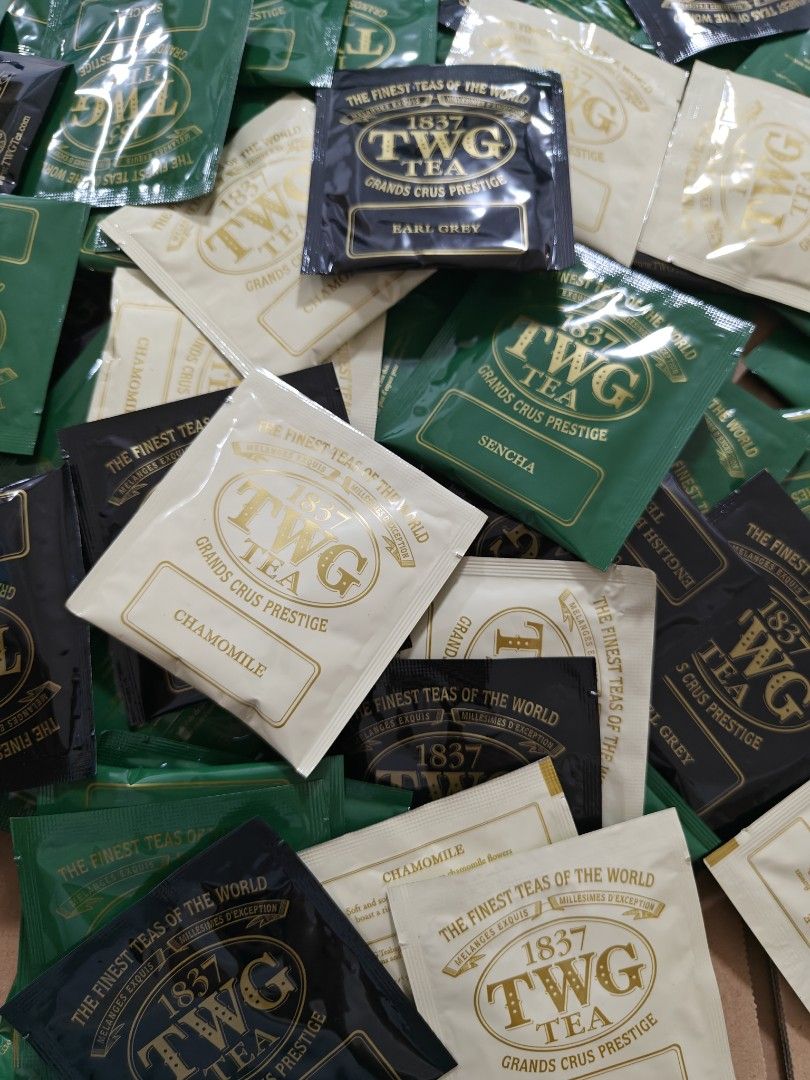 TWG tea bags x 90 assorted mixed, Food & Drinks, Beverages on Carousell