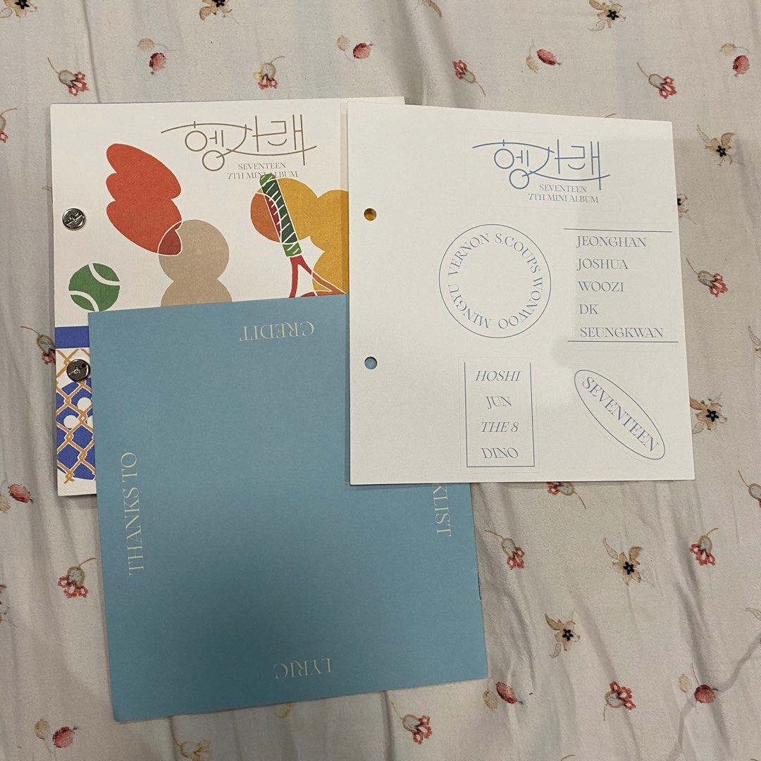 Unsealed SEVENTEEN Henggarae Album, Hobbies & Toys, Music & Media, CDs ...