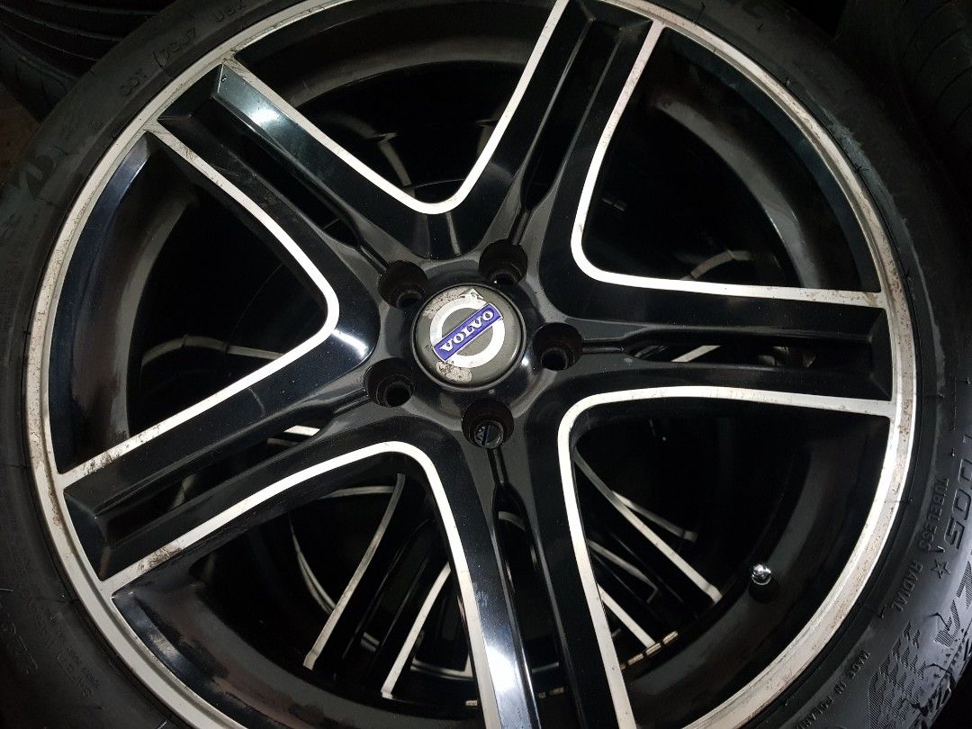Used Original 18" Volvo Rims Only, Car Accessories, Tyres & Rims on ...