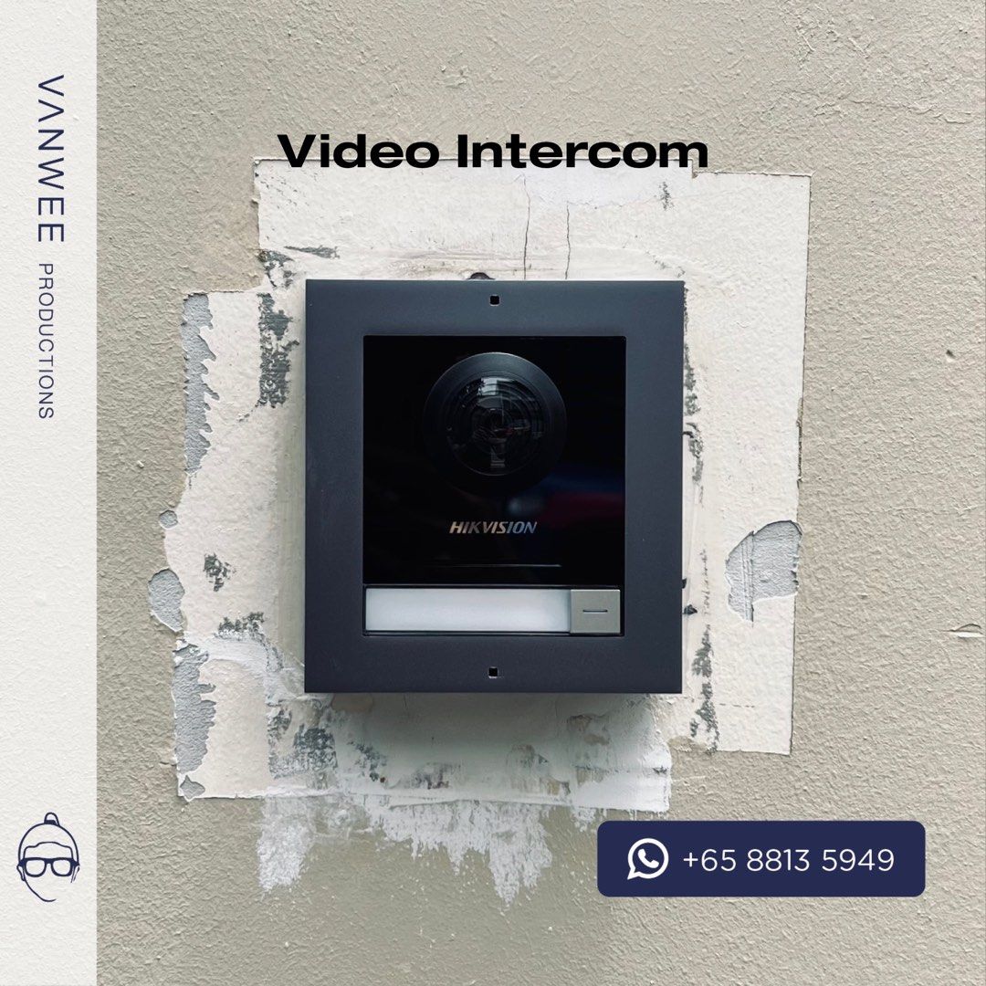 Video Intercom & Door Access System Installation for Residential ...