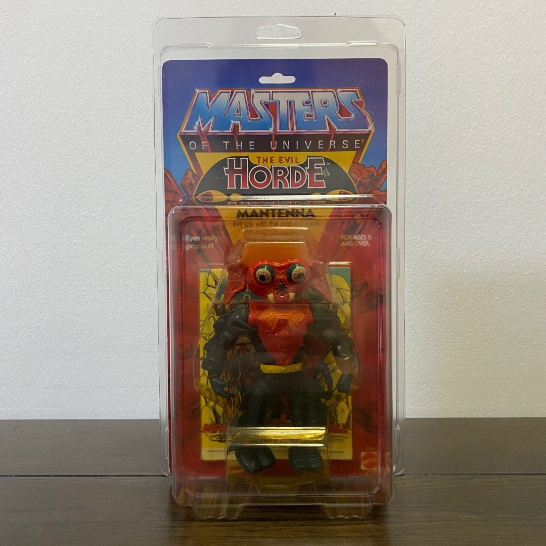 VINTAGE 1980s Masters of the universe MANTENNA action figure Mint on ...