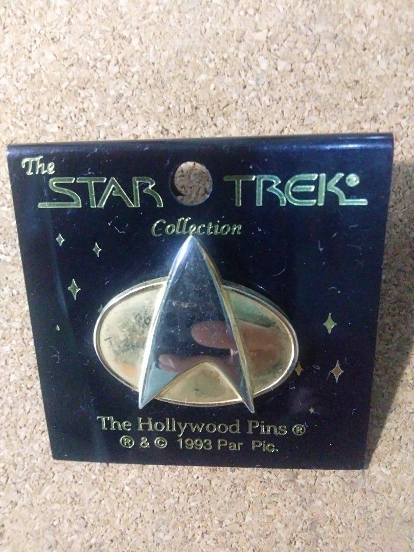 Vintage 1988 THE STAR TREK COLLECTION COMMUNICATOR PIN ( The Hollywood ...