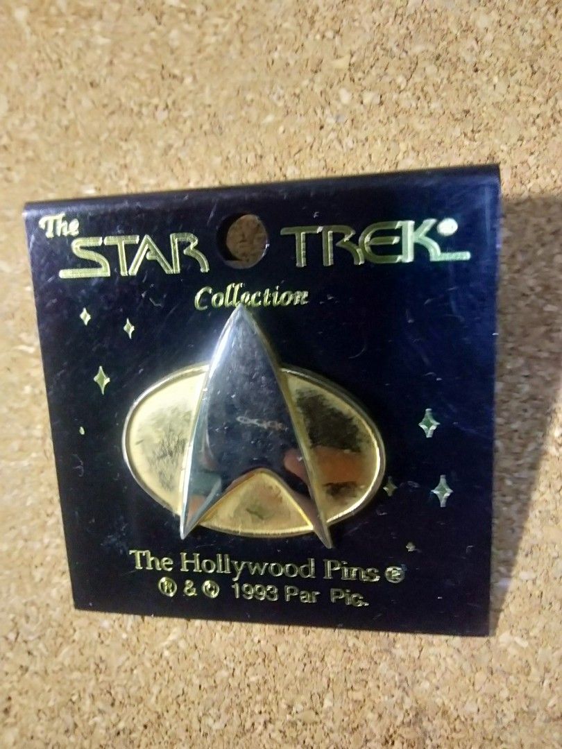 Vintage 1988 THE STAR TREK COLLECTION COMMUNICATOR PIN ( The Hollywood ...