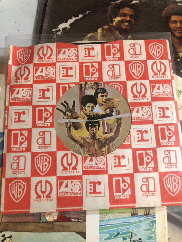 Vintage Enter the dragon Vinyl record plaka 7 inch Japan pressed on ...