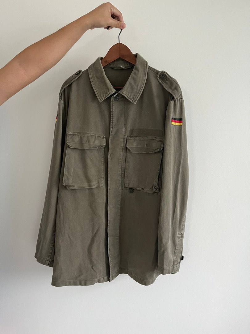 Vintage Military Germany Jacket, Men's Fashion, Coats, Jackets and ...