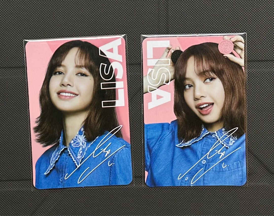 WTS Blackpink Lisa Oreo PC, Hobbies & Toys, Memorabilia & Collectibles ...