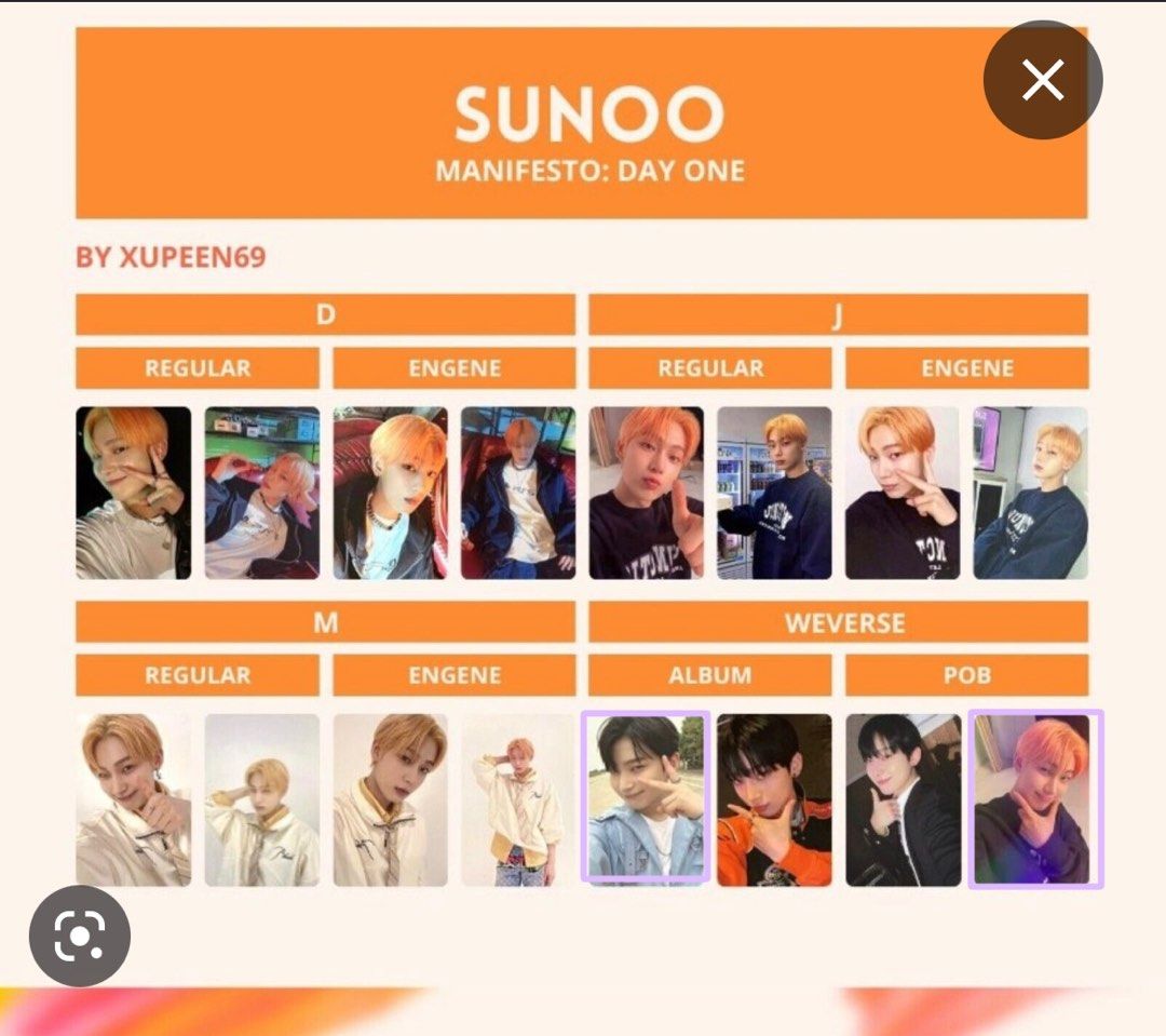 wtt Niki, Jay Enhypen border: carnival and manifesto pc, Hobbies & Toys ...