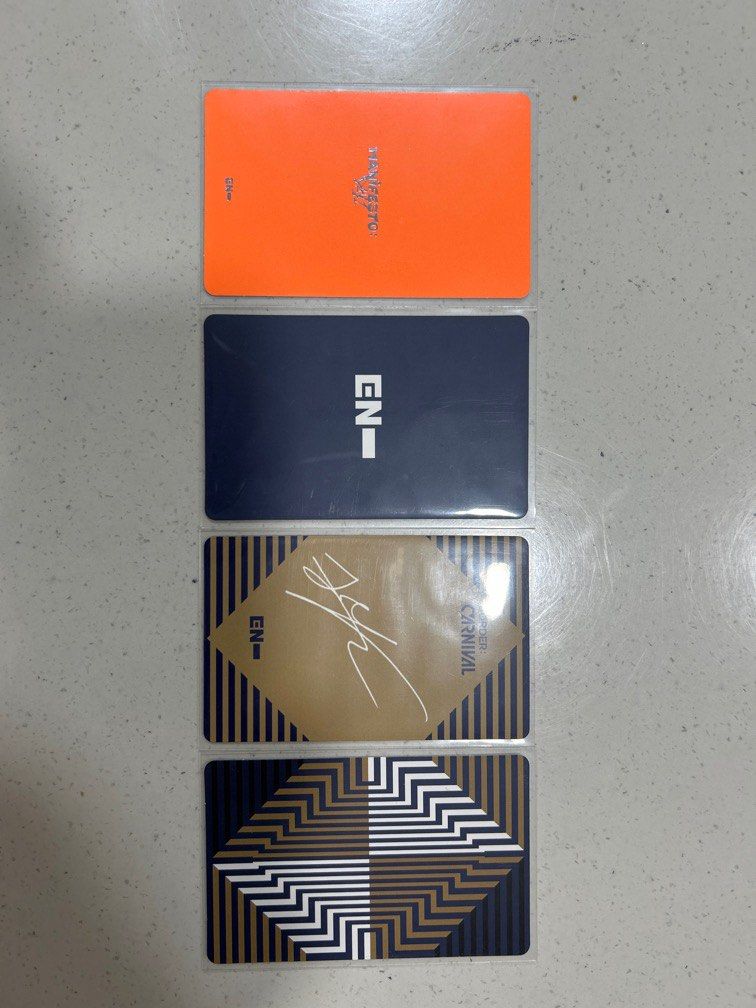 wtt Niki, Jay Enhypen border: carnival and manifesto pc, Hobbies & Toys ...