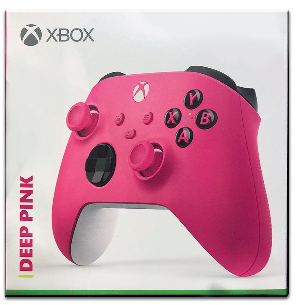 Xbox Deep Pink Controller, Video Gaming, Gaming Accessories ...