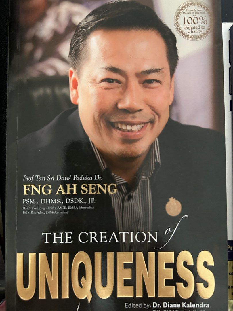 Biography of Tan Sri Fng Ah Seng - The creation of uniqueness, Hobbies ...