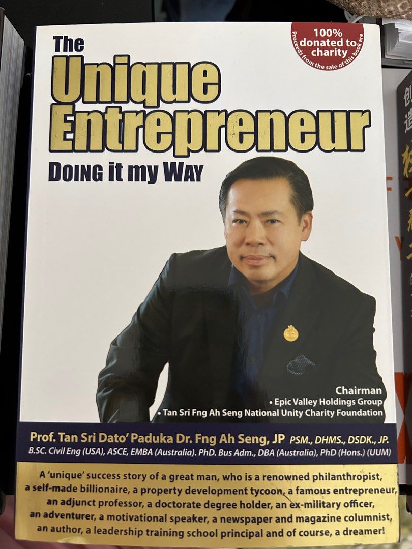 Biography of Tan Sri Fng Ah Seng - The unique entrepreneur , Hobbies ...