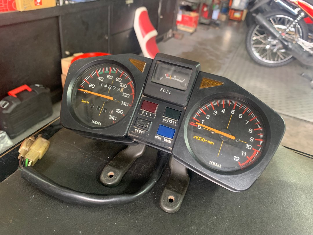 Yamaha RXZ 55k Made In Japan Speedometer, Motorcycles, Motorcycle ...