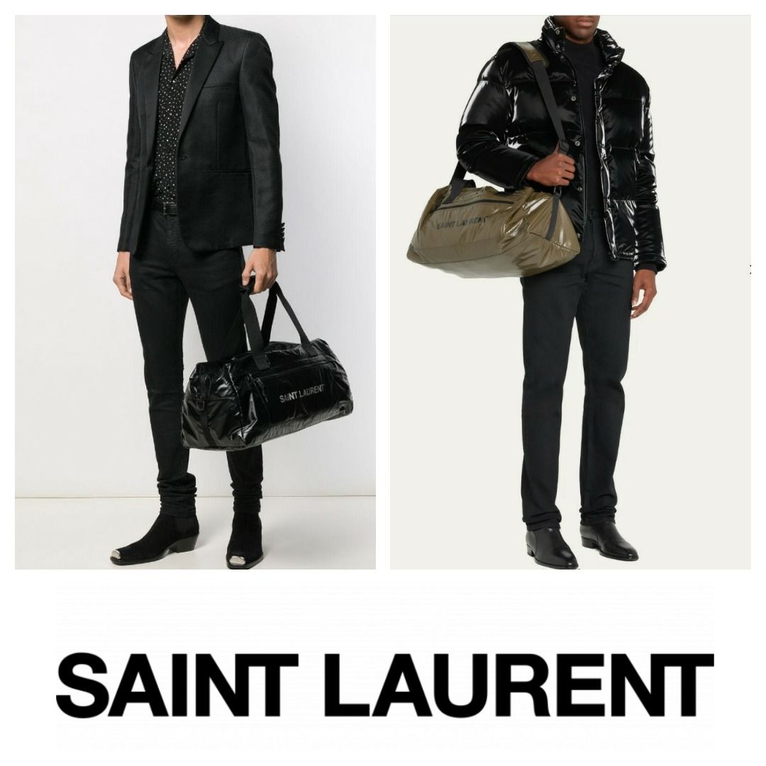 YSL Saint Laurent Nuxx Duffle In Nylon, Luxury, Bags & Wallets on Carousell