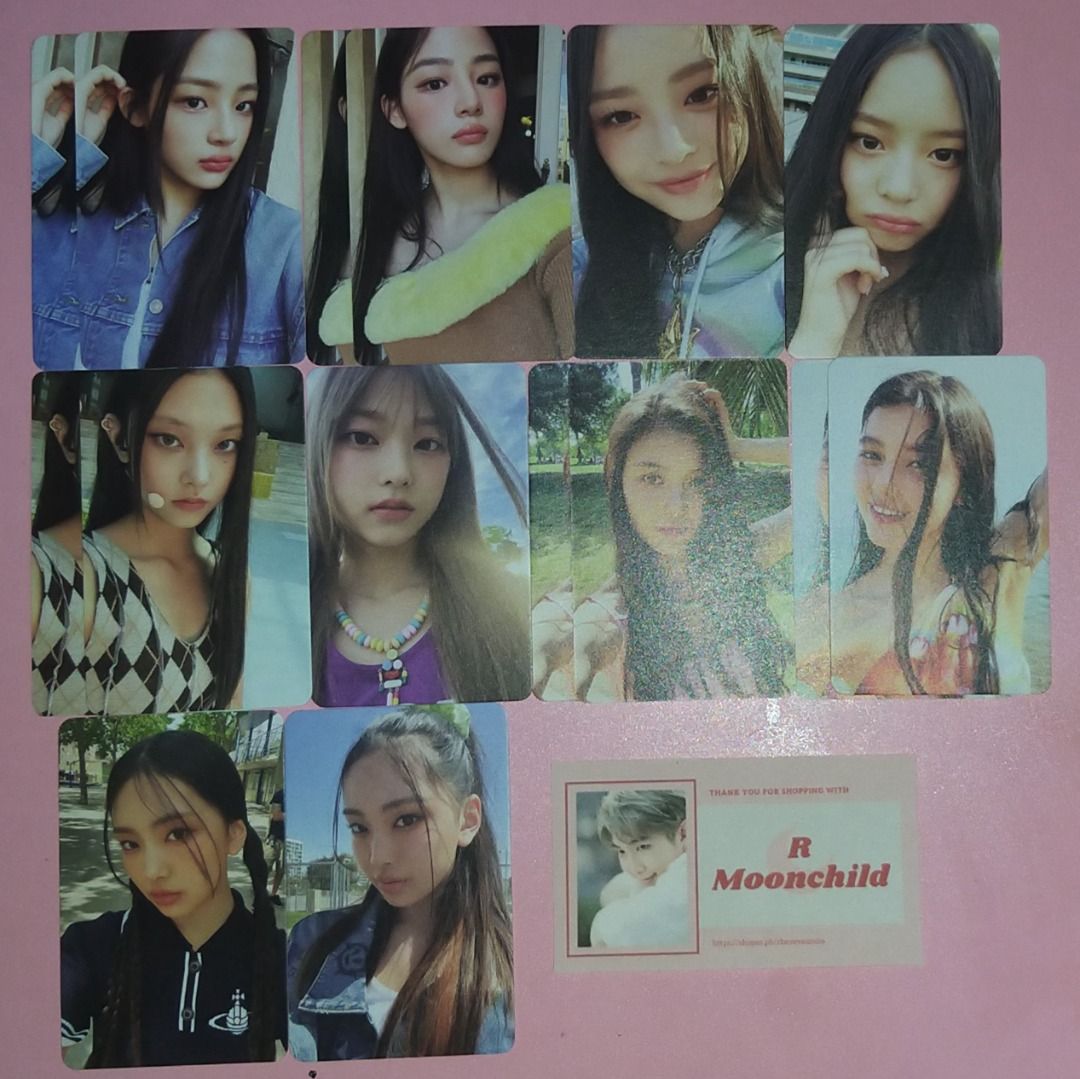 [03/05 UPDATE] NEWJEANS 1ST EP 'NEW JEANS' WEVERSE VER. ALBUM PHOTOCARD (C VER.), Hobbies & Toys ...