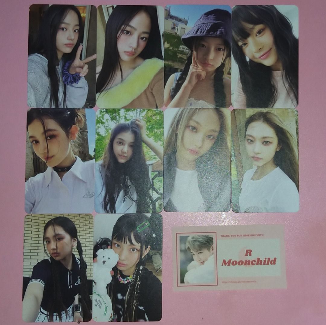 [03/05 UPDATE] NEWJEANS 1ST EP 'NEW JEANS' WEVERSE VER. ALBUM PHOTOCARD (B VER.), Hobbies & Toys ...