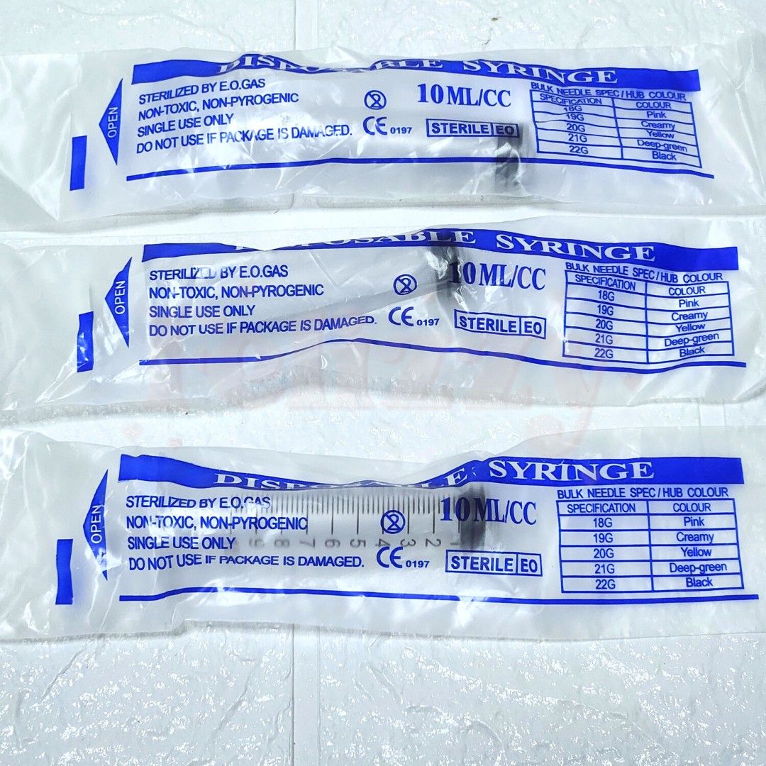 10ml Decant DIY Tool Disposable Perfume Syringe c/w Tube Connector ...