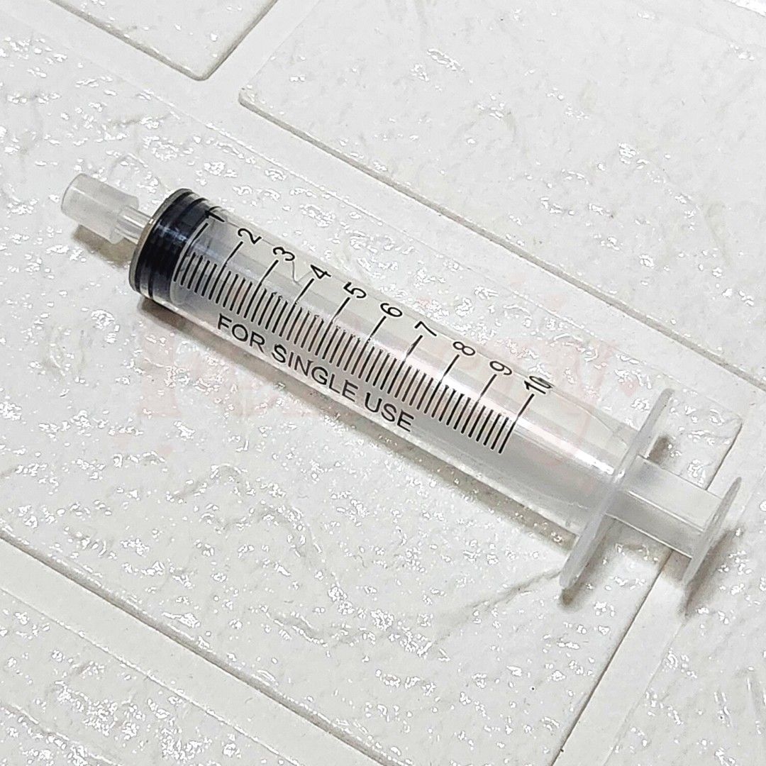 10ml Decant DIY Tool Disposable Perfume Syringe c/w Tube Connector ...