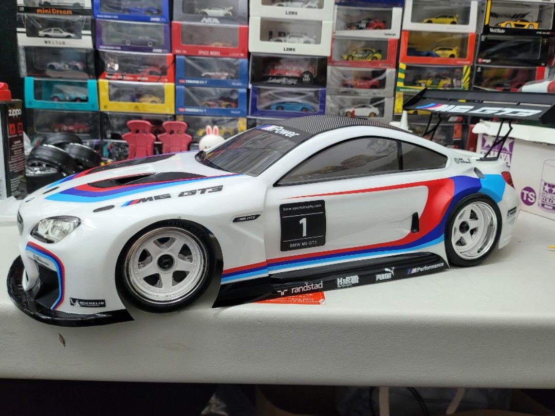 1/10 BMW M6 GT3 bodyshell, Hobbies & Toys, Toys & Games on Carousell