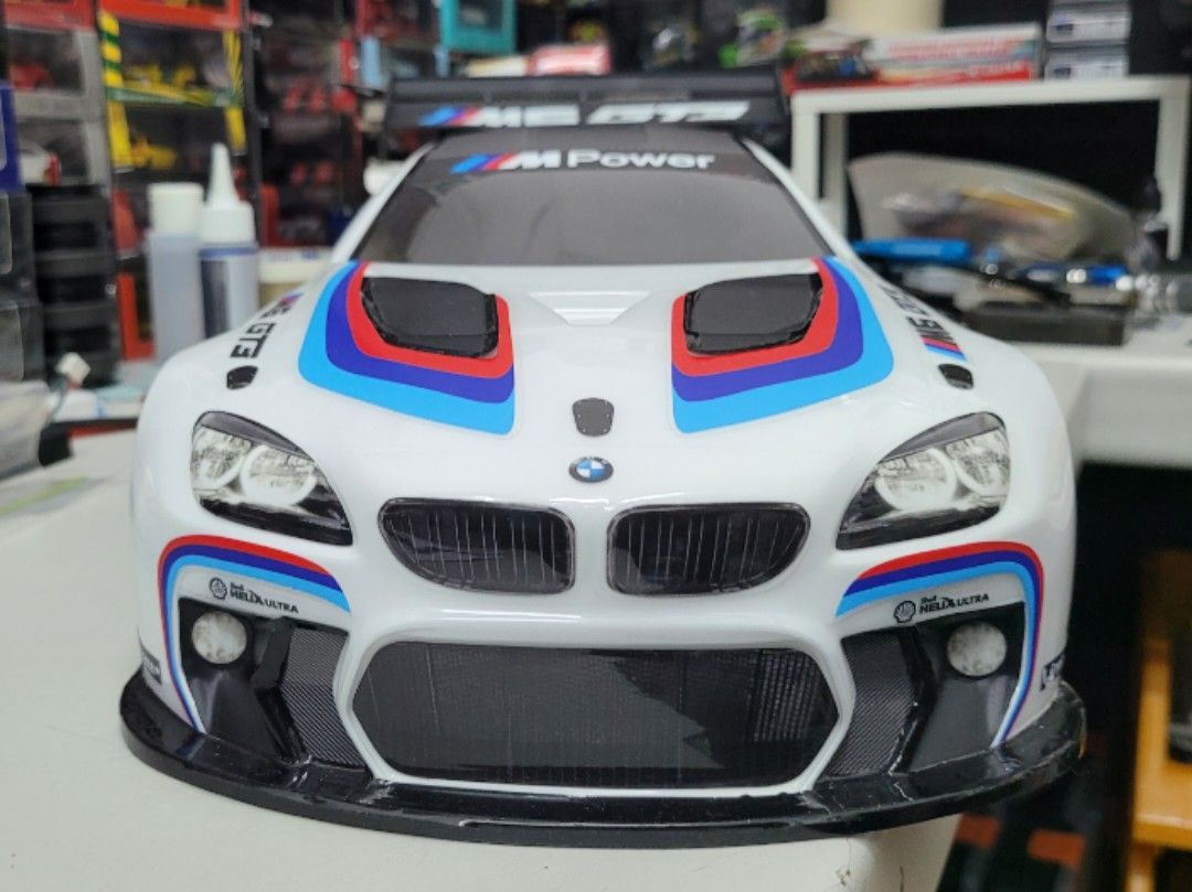 1/10 BMW M6 GT3 bodyshell, Hobbies & Toys, Toys & Games on Carousell