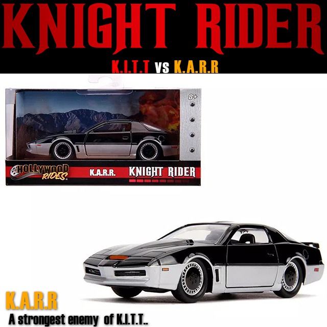 1/32 Knight Rider K.A.R.R (KITT Enemy) Hollywood Rides, Hobbies & Toys ...