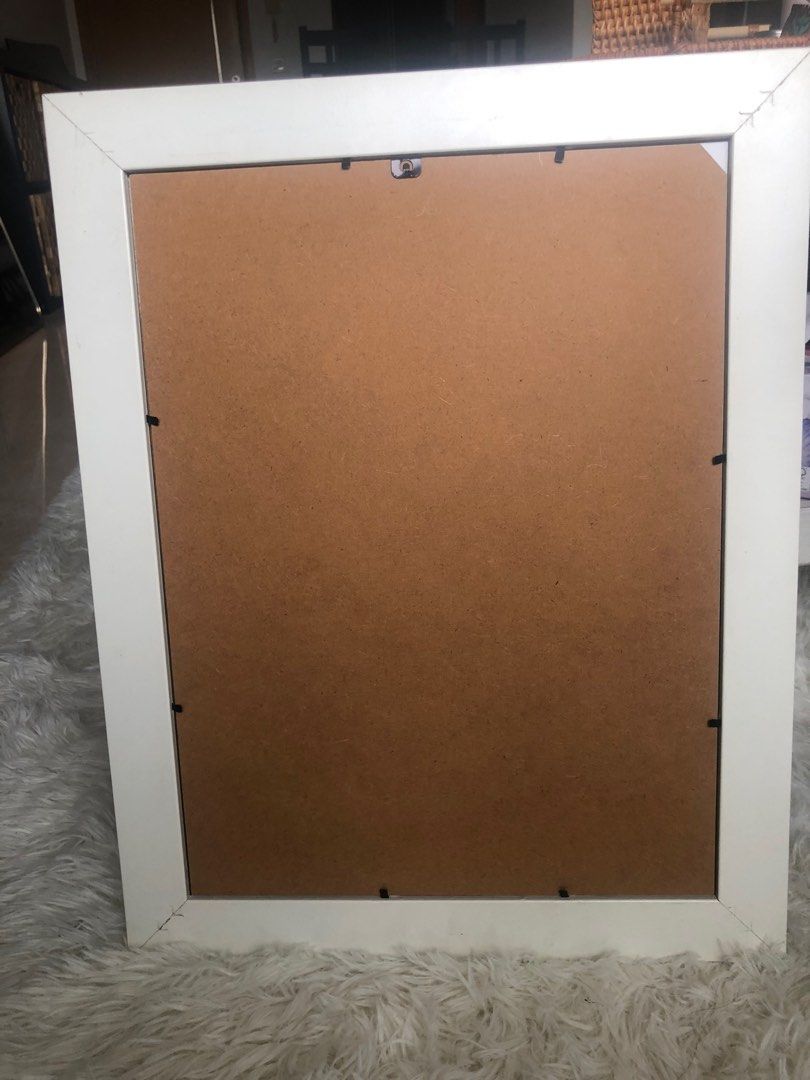 13 all white frames - various sizes, Furniture & Home Living, Home ...