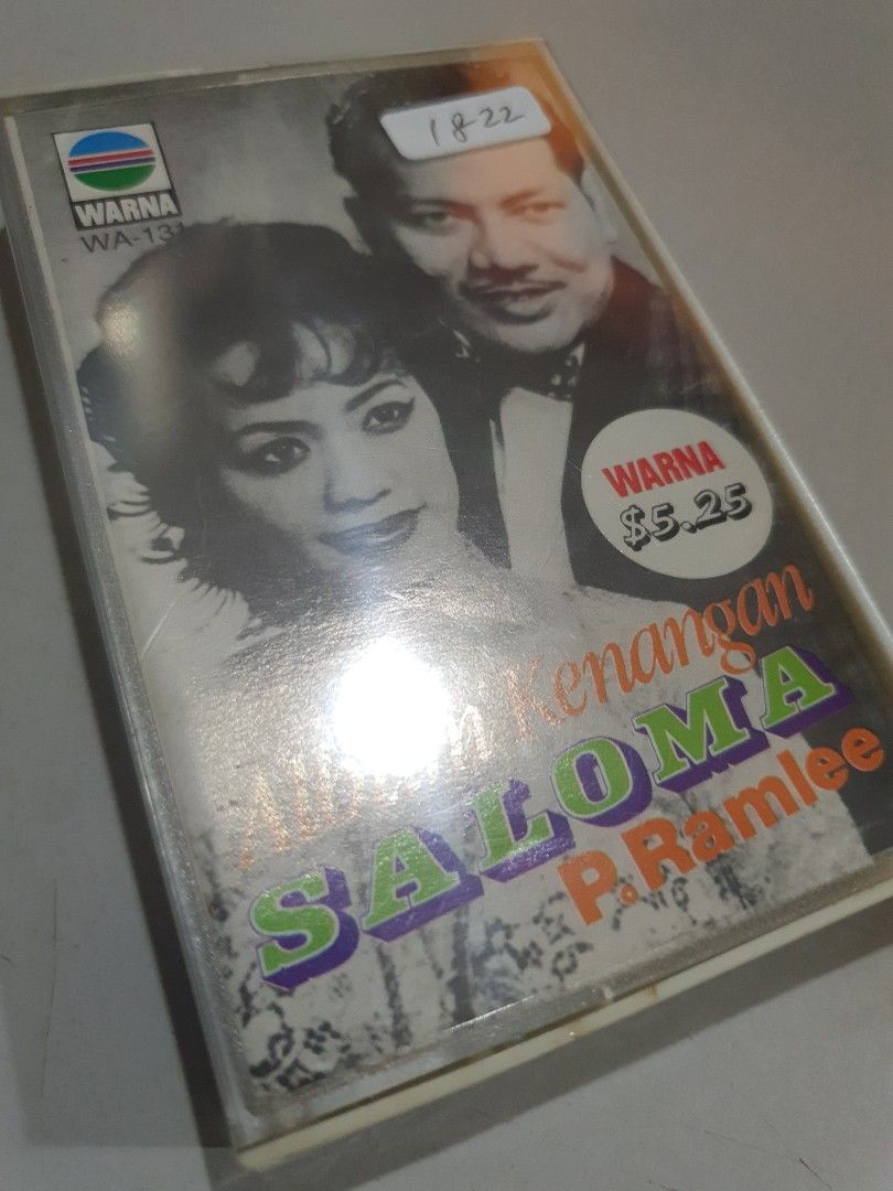 (1822) Kaset Melayu ALBUM KENANGAN SALOMA P RAMLEE, Hobbies & Toys, Music & Media, CDs & DVDs on ...