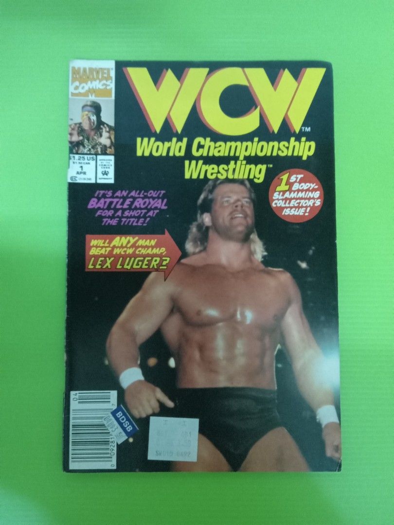 1st Issue ! WCW World Championship Wrestling #1 ( Photo - Cover Art ...