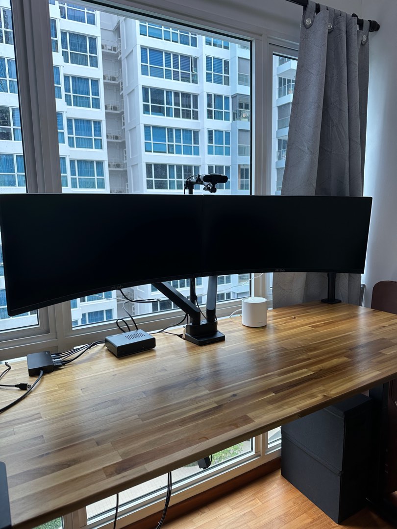 2x Prism X290 Monitors and ARC Stealth Dual Arm, Computers & Tech ...