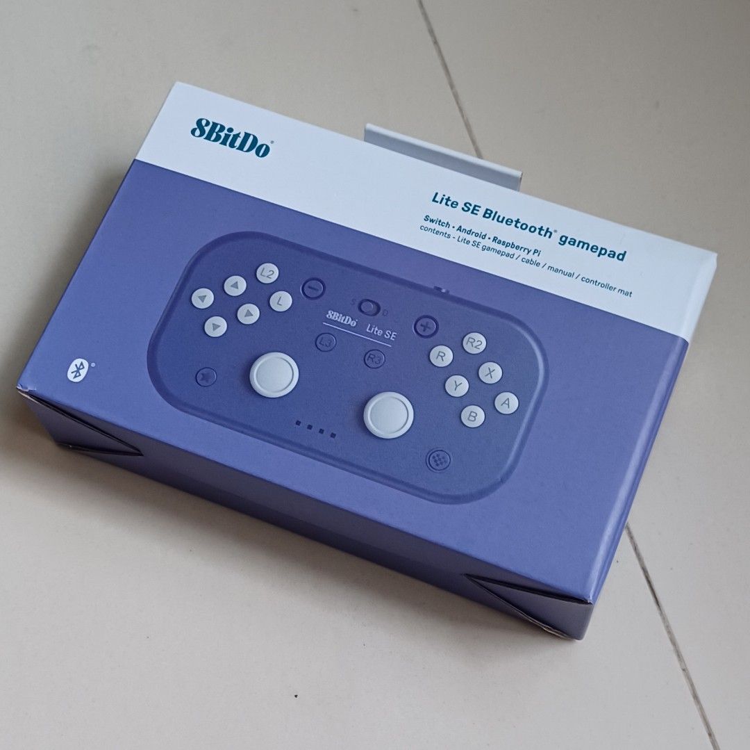 8bitdo Lite SE compact controller, Video Gaming, Gaming Accessories ...