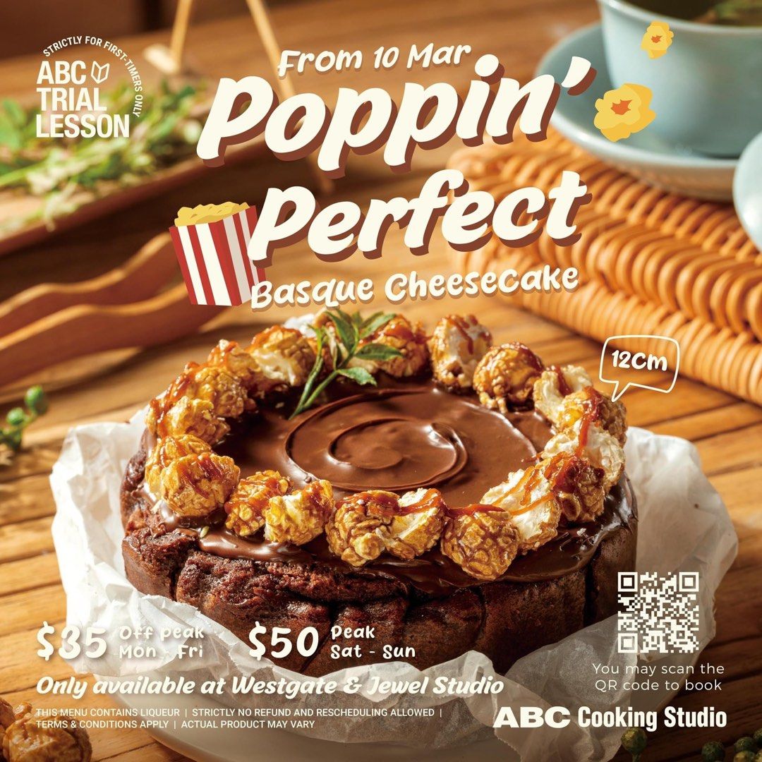 Abc Cooking Poppin' Perfect, Food & Drinks, Homemade Bakes on Carousell