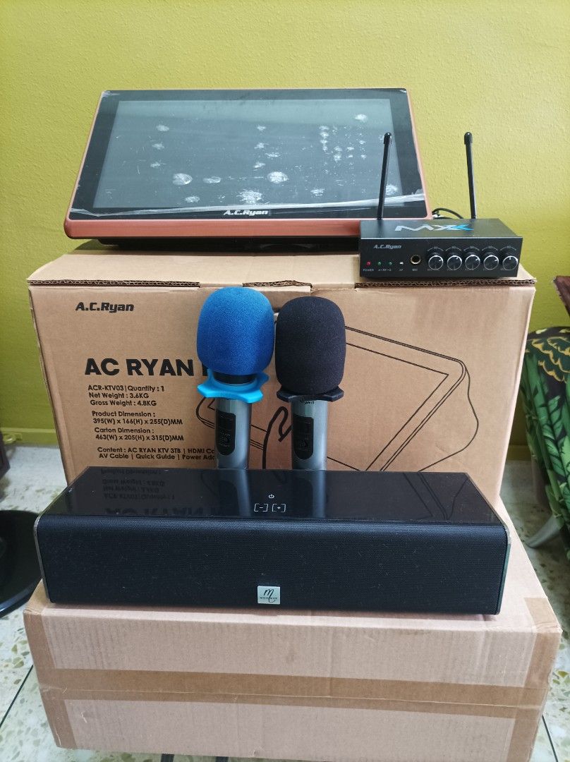 AC RYAN Karaoke KTV SET, Audio, Other Audio Equipment on Carousell