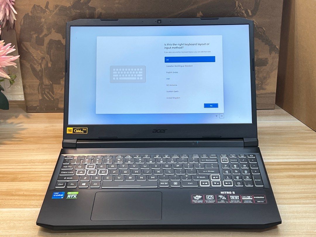 Acer Nitro 5 AN515-57-535Z i5-11th Gen 16GB RAM 512GB SSD 1TB HDD FULL ...