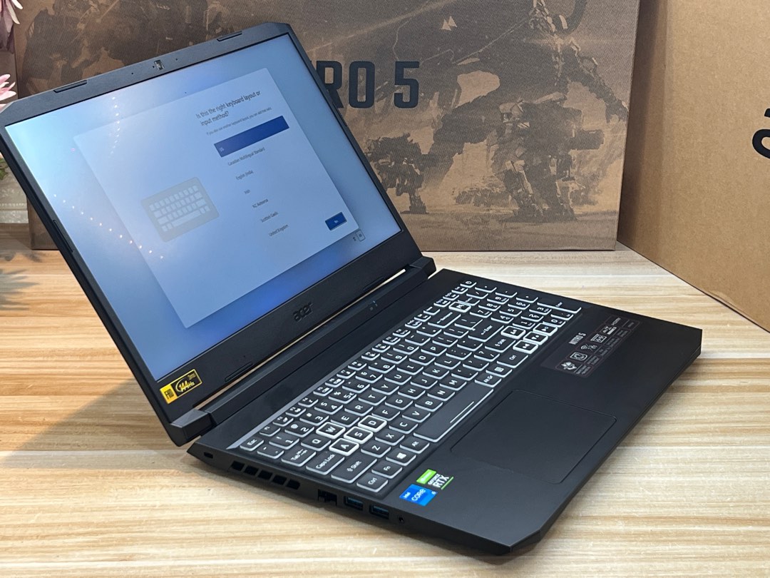 Acer Nitro 5 AN515-57-535Z i5-11th Gen 16GB RAM 512GB SSD 1TB HDD FULL ...