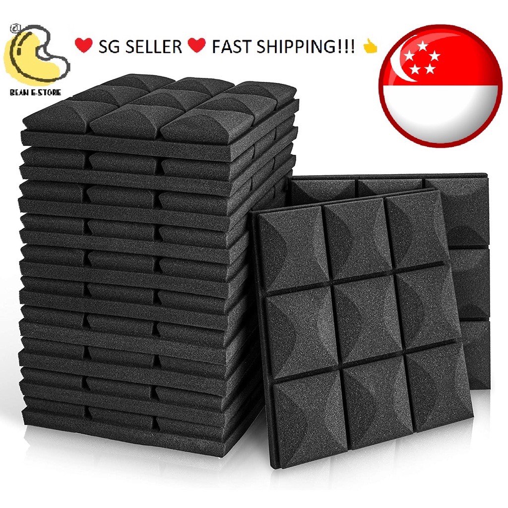 Acoustic Sound Proof Absorber Studio KTV Soundproof Home Wall Foam ...