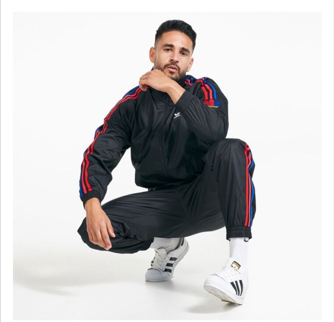Adidas 3d Trefoil 3 Stripes Track Jacket On Carousell