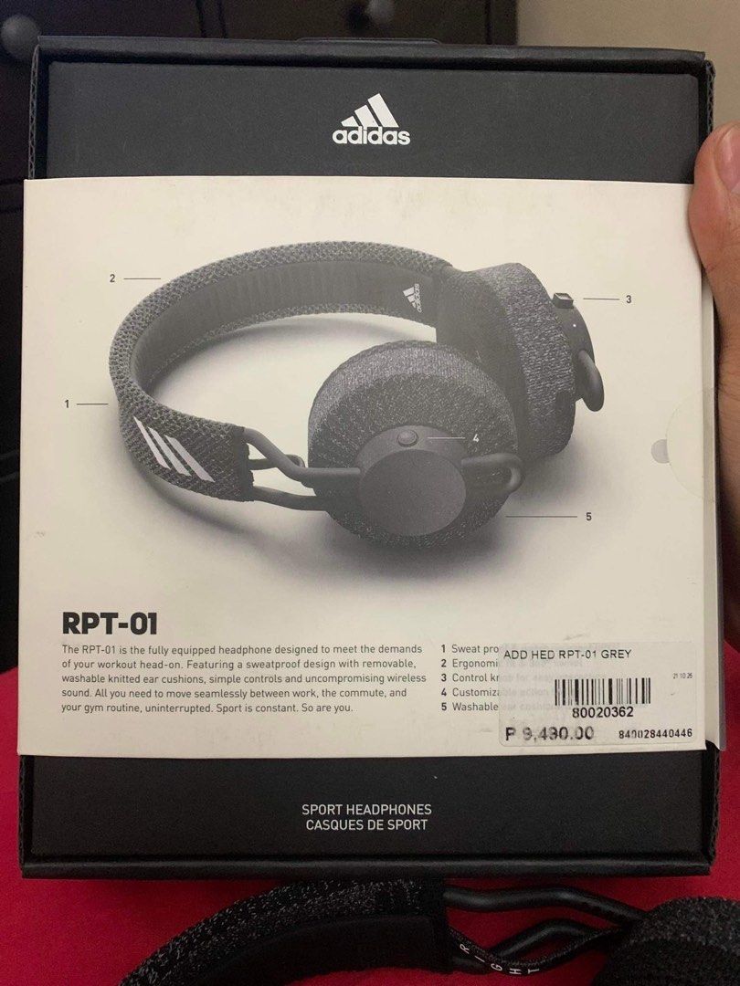 Adidas RPT-01 HeadPhones (ORIGINAL) on Carousell