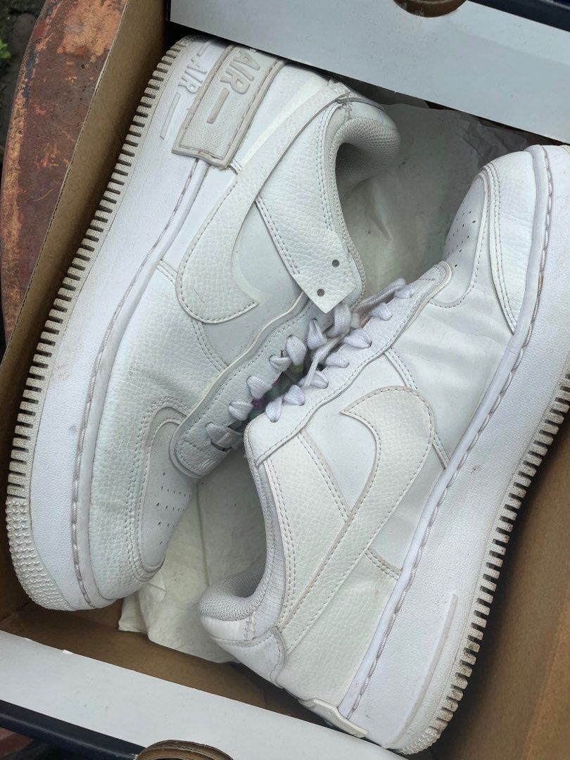 (URGENT) AIRFORCE 1 AF1 SHADOW W BIG SIZE, Women's Fashion, Footwear ...