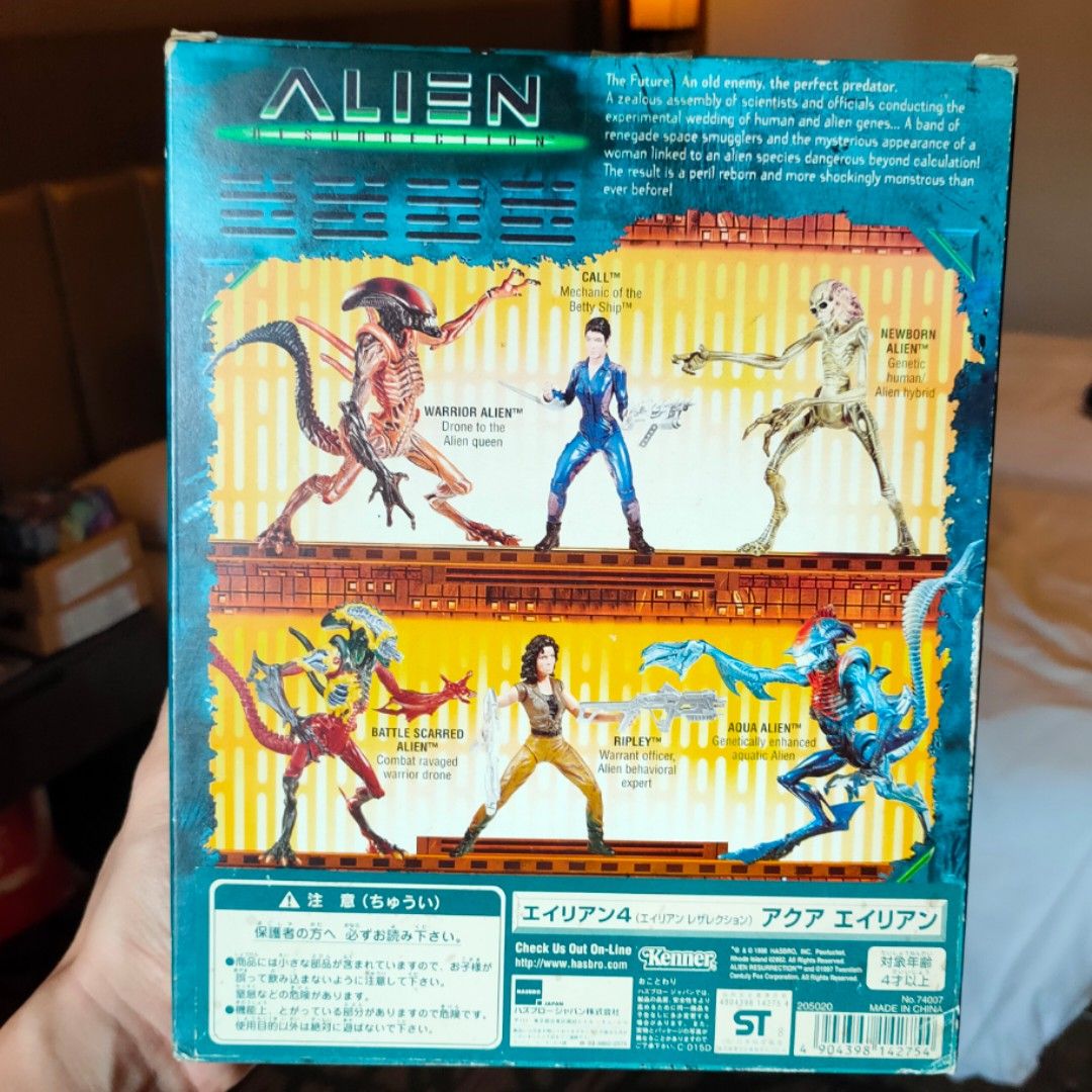 Alien Resurrection Movie Edition Aqua Alien NEW, Hobbies & Toys, Toys & Games on Carousell