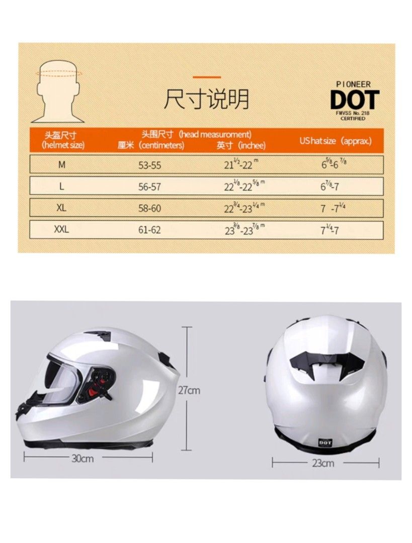 AMZ 905 - Full Face ABS Motorcycle Helmet *Pre Order*, Motorcycles, Motorcycle Apparel on Carousell