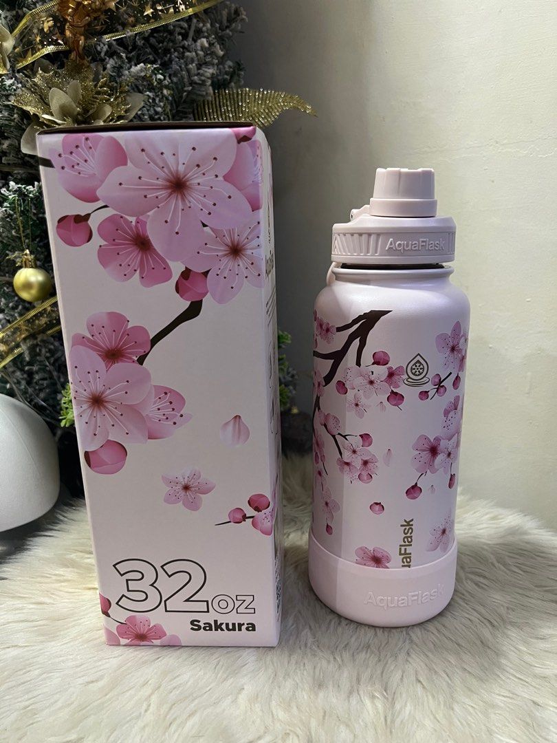 Aquaflask Sakura limited edition, Furniture & Home Living, Kitchenware ...