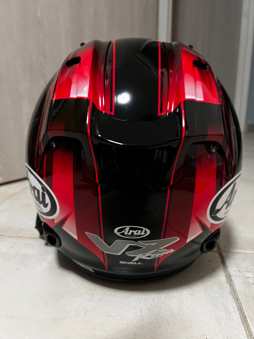 Arai Harada helmet with uclear amp pro used lightly, Motorcycles ...