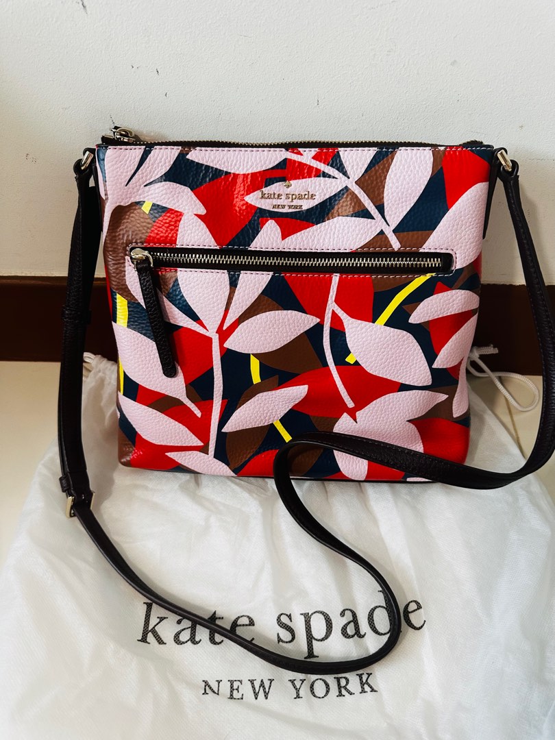 Authentic Kate Spade leather bag, Luxury, Bags & Wallets on Carousell