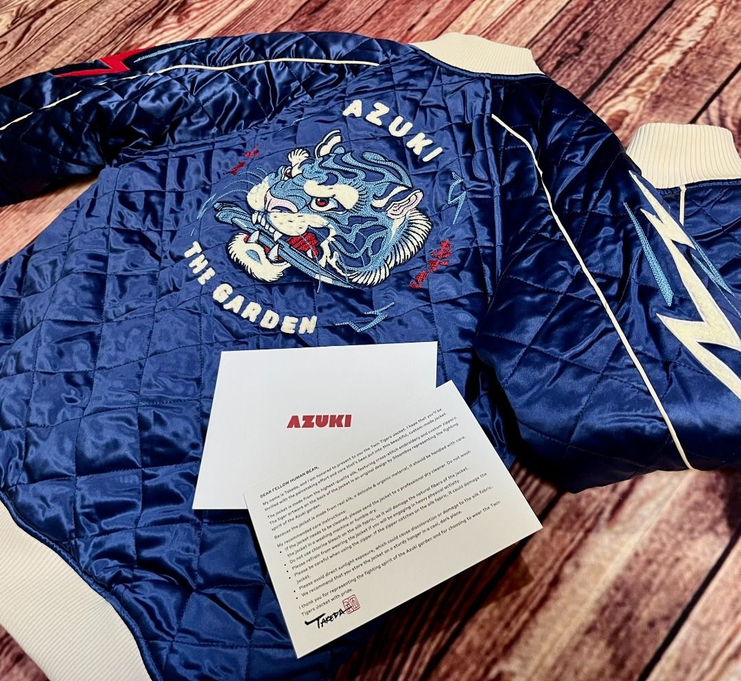 AZUKI Twin Tiger Jacket XL (Rare), Luxury, Apparel on Carousell