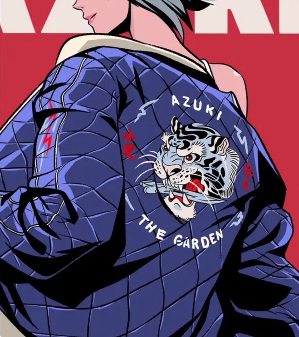 AZUKI Twin Tiger Jacket XL (Rare), Luxury, Apparel on Carousell