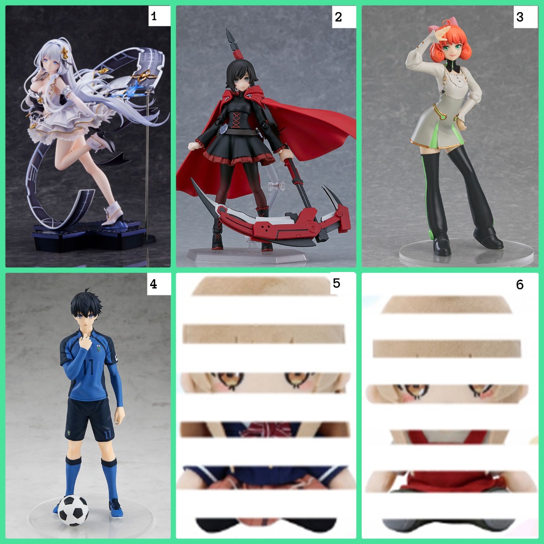 Azur Lane - Illustrious Muse figma RWBY Ice Queendom - Ruby Rose Pop Up Parade RWBY - Penny ...