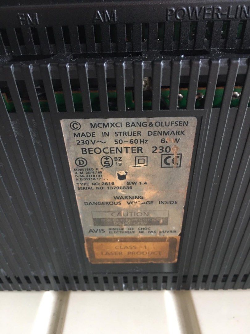 Bang Olufsen Beocenter 2300 B&O, Audio, Soundbars, Speakers ...