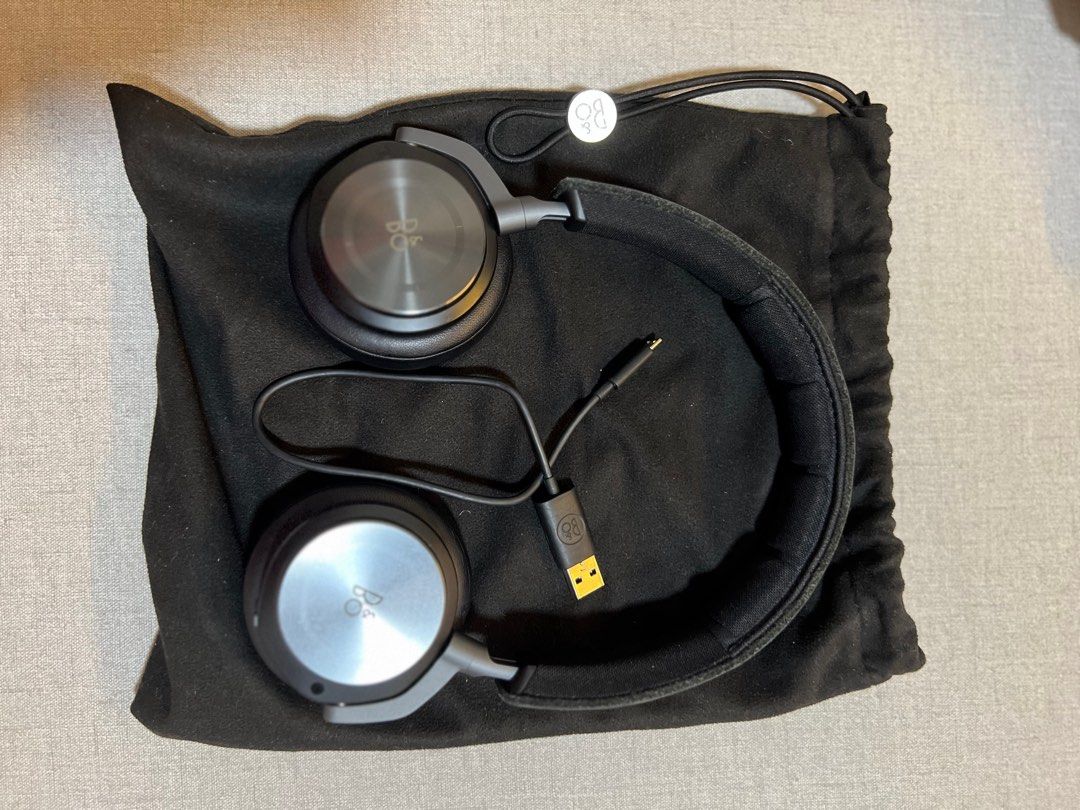 BANG&OLUFSEN B&O BEOPLAY H8 WIRELESS NOISE CANCELLING HEADPHONES (BLACK ...